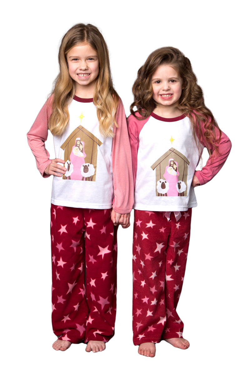 Girls Religious Christian Nativity Bible Pajamas – Bibamas